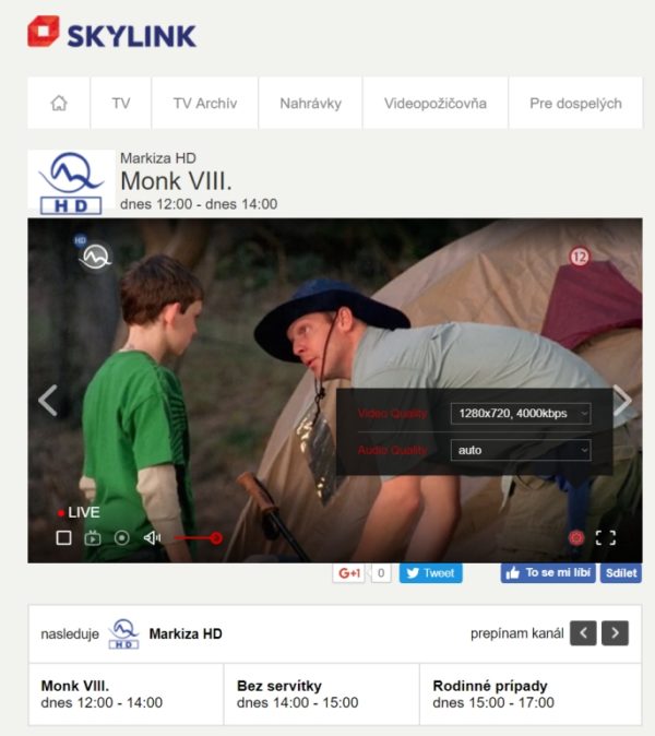 Skylink Live TV: Sledujte TV vysielanie na mobile, tablete a počítači ...