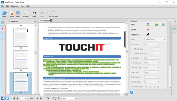 Able2Extract Professional 12: Práca s PDF a konverzia do formátov ...
