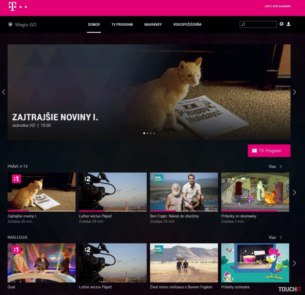 Magio GO sa zmení: Čo všetko bude inak? | TOUCHIT