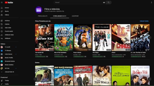 Ako si pozrieť pozrieť filmy na YouTube zadarmo | TOUCHIT.sk ...