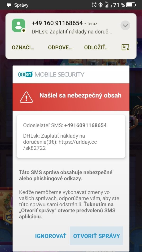 Ako vyzerá falošná SMS v mobile? | TOUCHIT